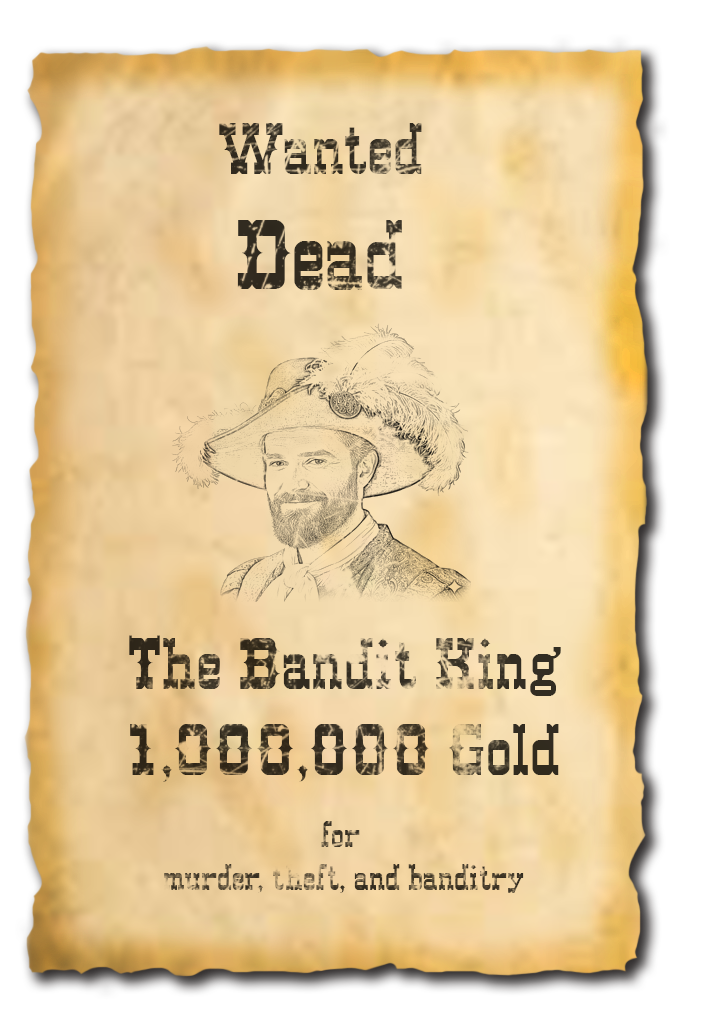 The Bandit King Hat | The Rose and Dragon Inn